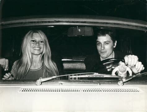 Photo Alain Delon Et Brigitte Bardot Credit Image © Keystone Press