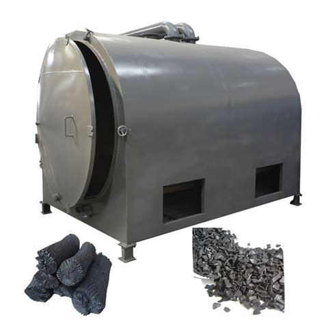 Peanut Shell Carbonization Kiln Biomass Wood Coconut Shell