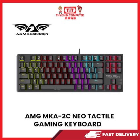 Amg Mka 2c Neo Tactile Gaming Keyboard Sbnno Nilaino Melakano