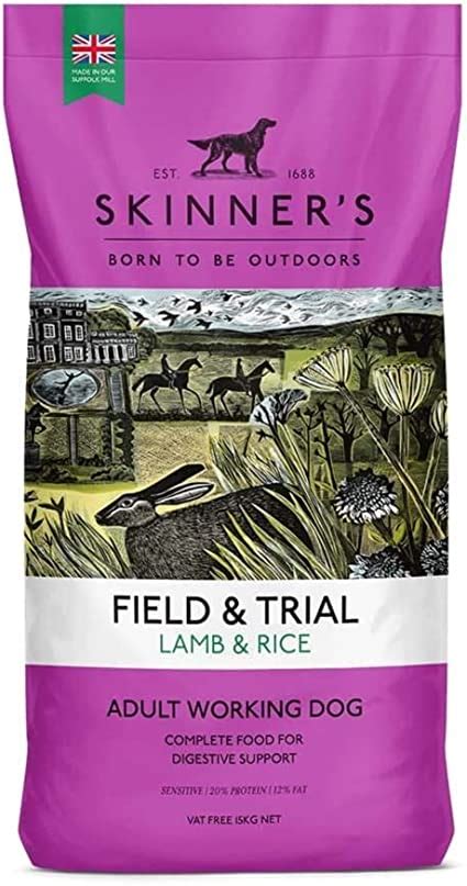 Field And Trial Lamb And Rice 15kg Skinners Mersea Farm Shop And Country Stores