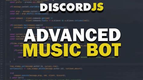 how to make a discord bot music bot advanced 2021