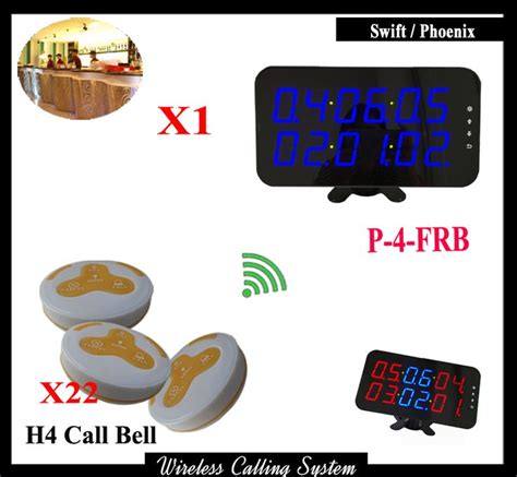 Waiter Buzzer Call Button System For Restaurant Hotel And Cafe Shop 22