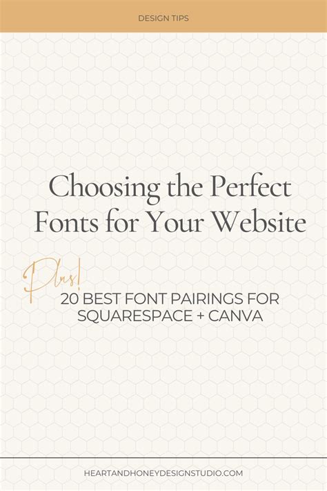 choosing the perfect fonts for your website 20 best font pairings for