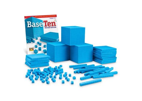 Plastic Base Ten Class Set For Grades K 5 Learning Resources