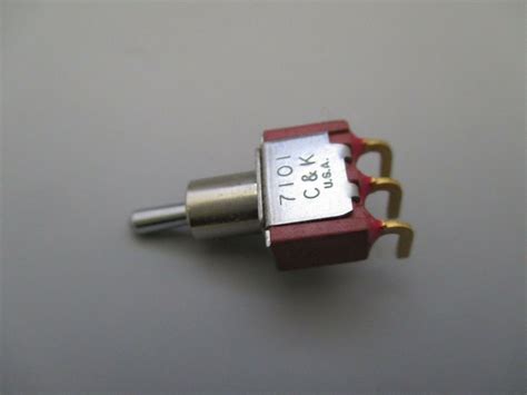 C K 7101 Toggle Switch Qty 5 Process Industrial Surplus Corp