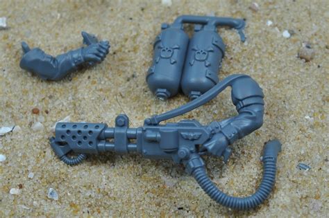 Cadian Command Squad Flamer B Bits And Kits