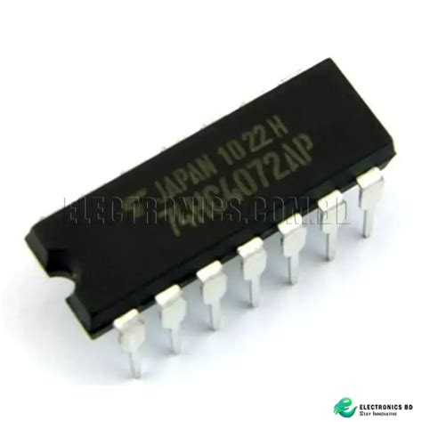 74hc4072 Ic Gate Or 2ch 4 Inp 14so Latest Price In Bangladesh Bd