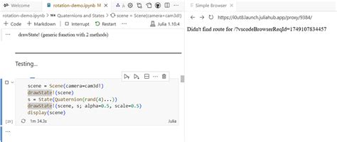 How To Run Julia Online And Create An Interactive Scenefigure Window Using Makieglmakie