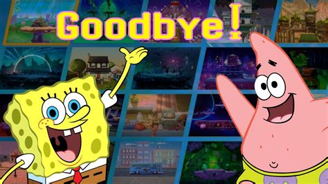 Spongebob And Patrick Say Goodbye To All Nickelodeon All Star Brawl