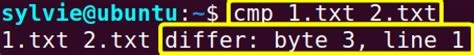 The “cmp” Command In Linux [7 Practical Examples]