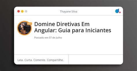 Domine Diretivas Em Angular Guia Para Iniciantes