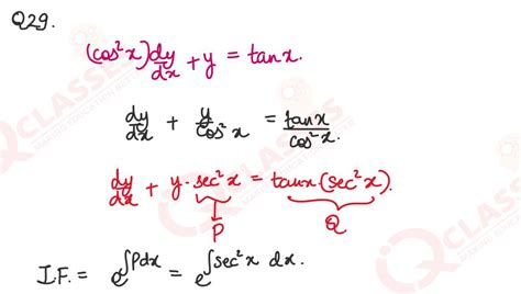 Solve The Differential Equation Or Solve The Differential Equation