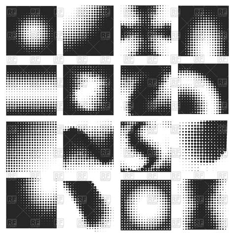 Halftone Dot Pattern Vector at GetDrawings | Free download