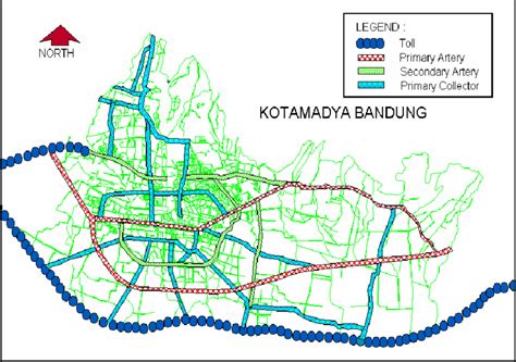 Existing Road Classification Source Mbudp 1994 Download Scientific Diagram