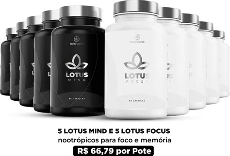 Brain Hacker Lotus Mind Nootrópico