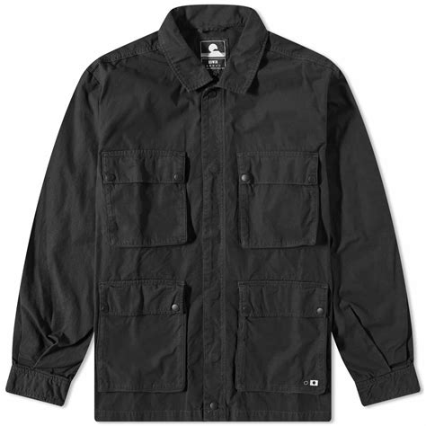 Edwin Mens Survival Ii Jacket In Black Edwin