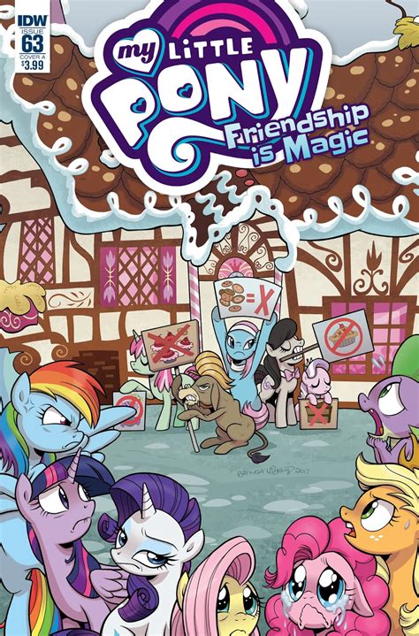 Mlp Friendship Is Magic Issue And 63 Comic Covers Mlp Merch