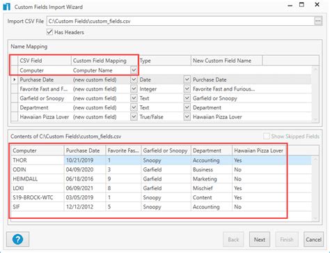 how to add custom data to pdq inventory pdq