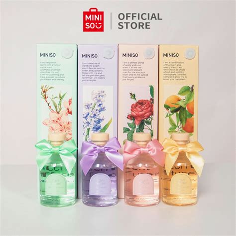 Jual Miniso Diffuser Aromatherapy Reed Diffuser Kapur Parfum Ruangan