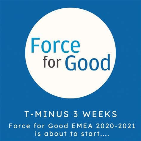 Glad To Be A Part Of The Force For Good Initiative For The 2020 2021 Cycle Parth Mathuria