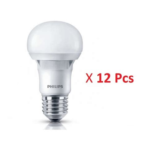 Philips Led Ess Spot Bulb Warm White 7w E27 2700k 12pieces توصيل
