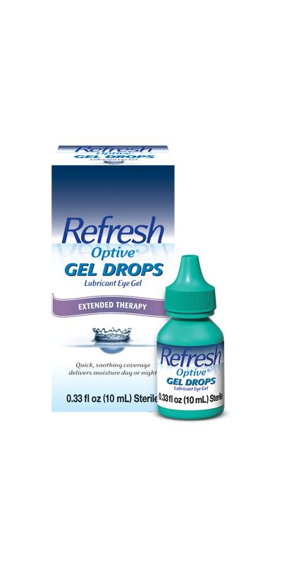 Buy Refresh Optive Gel Drops Lubricant Eye Gel At Wellca Free