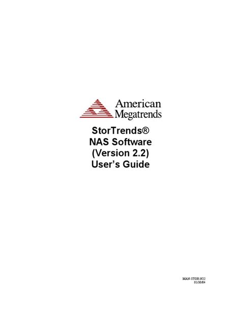 american megatrends stortrends user s guide pdf operating system