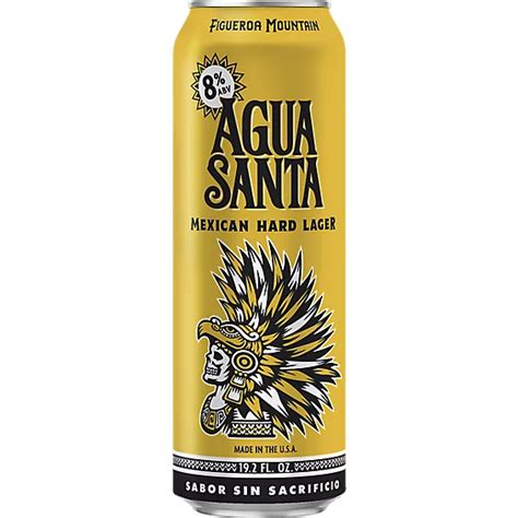Fig Mtn Agua Santa Imperial Mexican Lager 192 Oz Can 192 Fz Vons