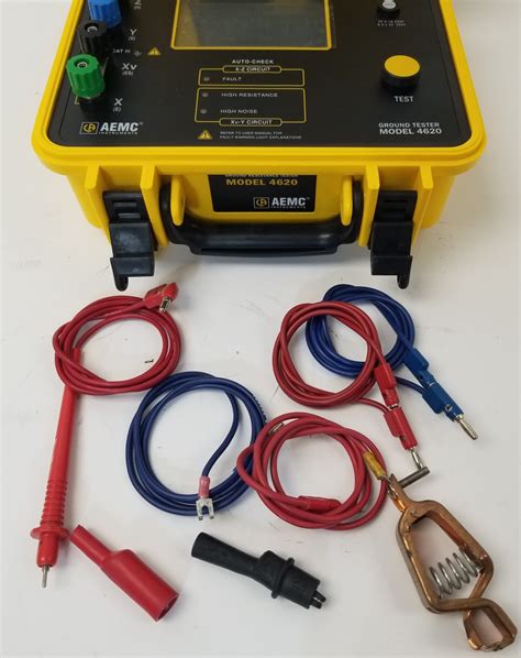 Aemc Instruments Model 4620 Ground Resistance Tester