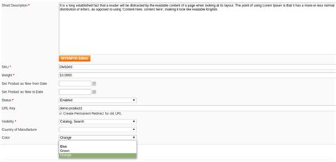 Manage Attribute Option Status Best Magento Extension