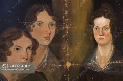 Portrait Of The Bronte Sisters By Patrick Branwell Bronte Dated 1834 Superstock