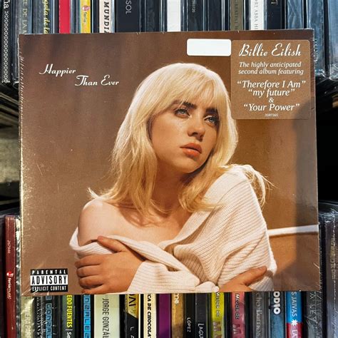 Billie Eilish Happier Than Ever Cd Solo Vinilos