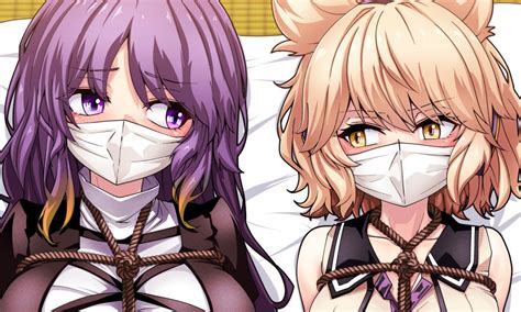 Kikoka Mizuumi Hijiri Byakuren Toyosatomimi No Miko Touhou Commentary Request 2girls