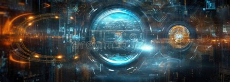 Abstract Representation Of Artificial Intelligence Stock Illustration