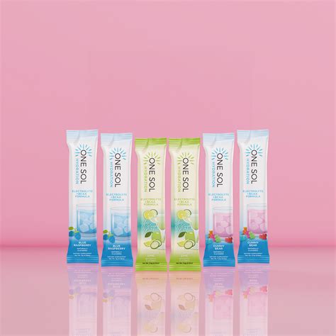 One Sol Hydration Sample Kit 8 Pk One Sol™ Natural Plant Based