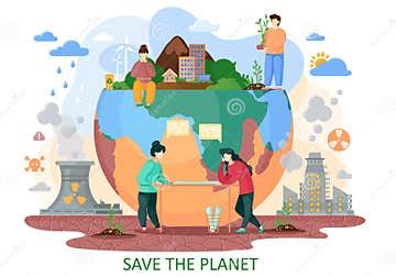 The Earth Is Suffers From Human Activity Harmful Effect Of Human