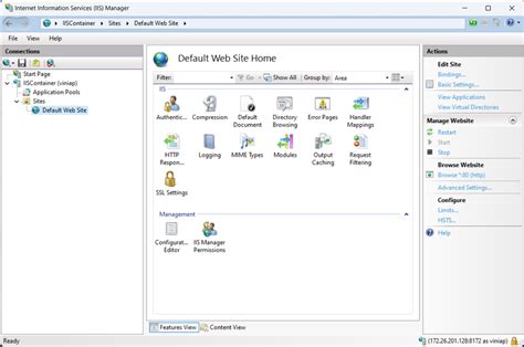 5 Tips For Iis On Containers Bonus Iis Remote Management Microsoft Community Hub