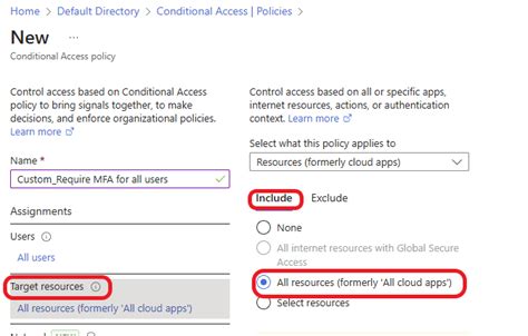 How To Configure A Conditional Access Policy To Enforce Multi Factor