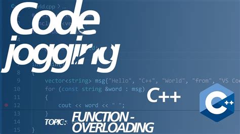 C For Beginners Function Overloading Youtube