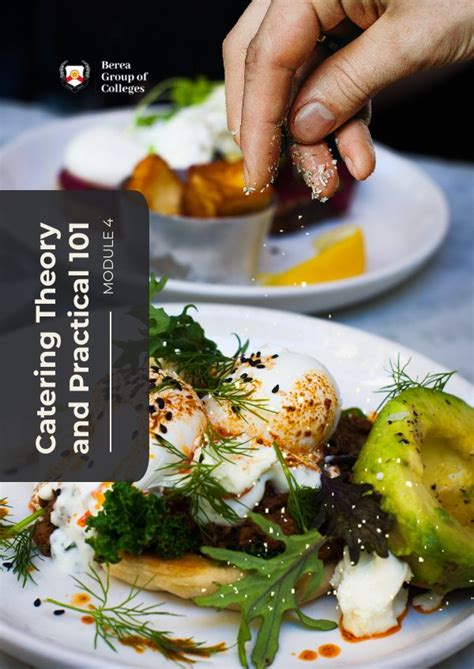 catering theory and practical 101 module 4 by siyabongam