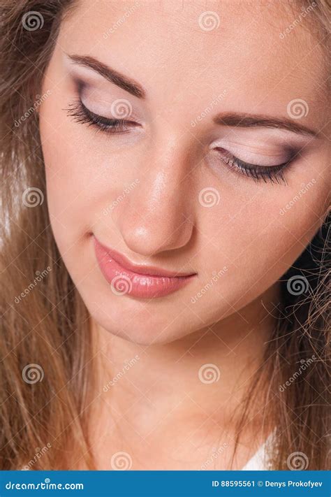 Portrait Of Teen Girl Stock Image Image Of Model Looking 88595561