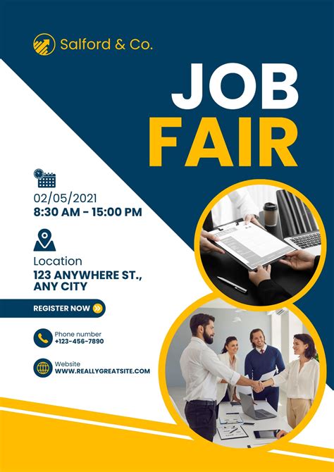 College Career Fair Poster
