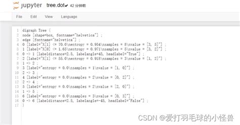 把决策树结构写入dot文件，保存决策树结构图为pdf，决策树可视化决策树修改graphviz的dot文件 Csdn博客