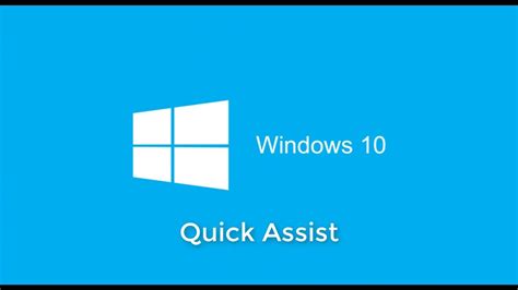 Windows Quickassist Youtube