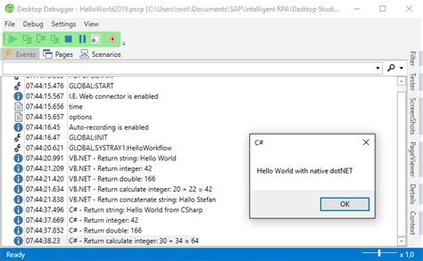 Tip How To Execute C Or Vbnet Seamlessly In Irp Sap Community