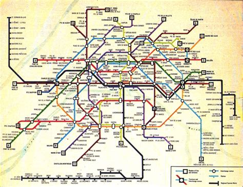 France And Paris Train Rail Maps