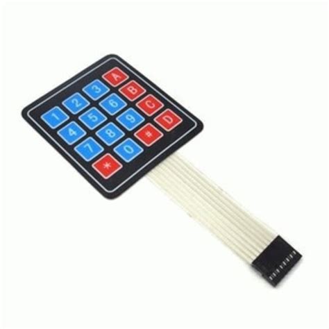 Jual Keypad Membran 4x4 Matrix Arduino 4 X 4 44 Button Keyboard Input
