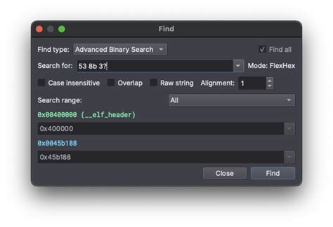 binary ninja advanced binary search finding needles in binary haystacks