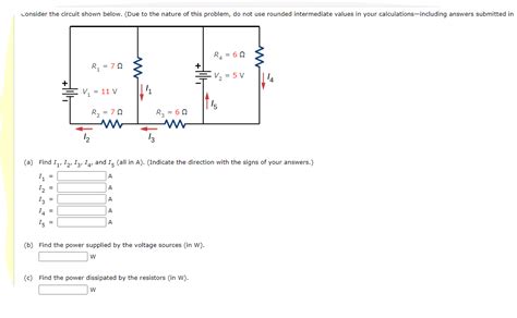 Solved (b) Find the power supplied by the voltage sources | Chegg.com