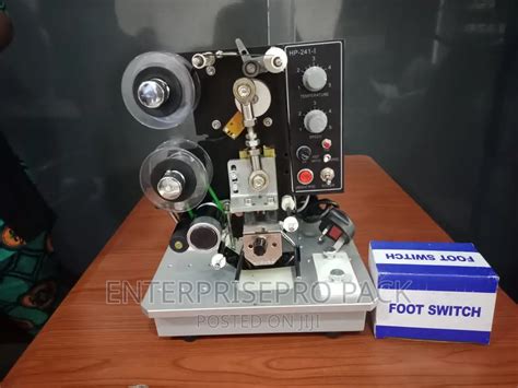 Date Coding Machinebatch Coder Mini Printer In Ojo Manufacturing